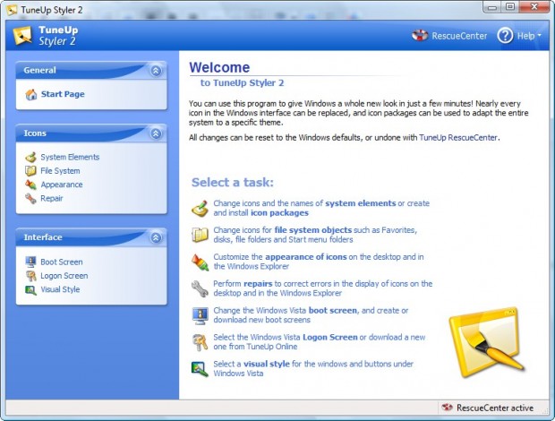 Change the look of your Windows (mainly icons but skins, bootup, etc ...