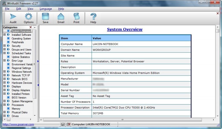Know everything there is to know about your computer with WinAudit ...