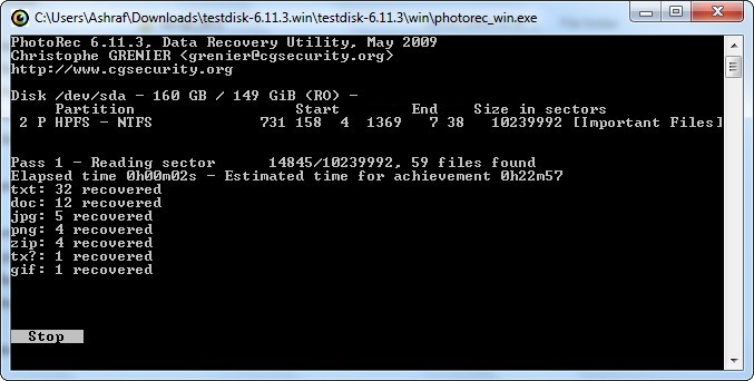 Testdisk & PhotoRec: One of the most powerful data/partition recovery ...