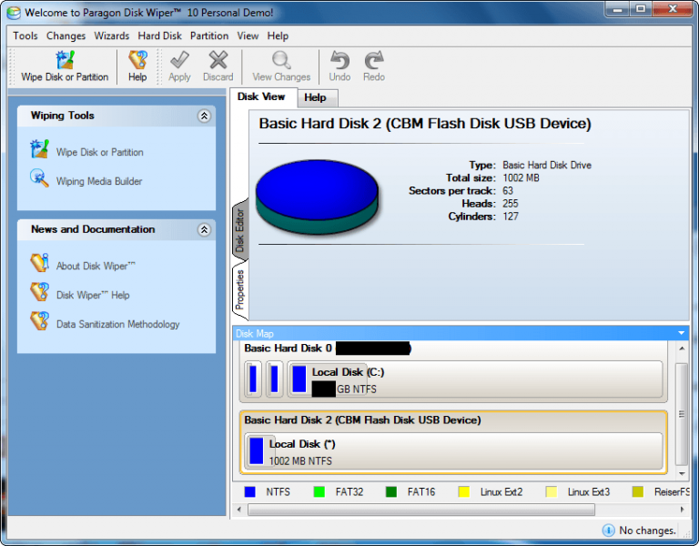 [Review] Disk Wiper 2010 Personal (English Version) | dotTech
