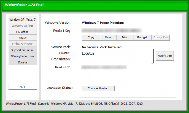 Lost your Windows and/or Microsoft Office license key? Use WinKeyFinder ...