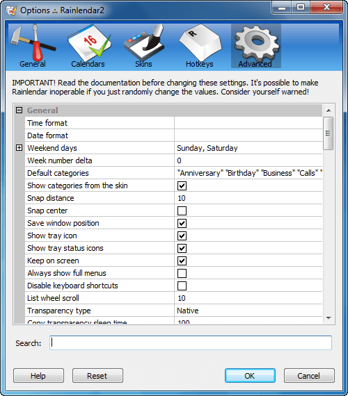 Rainlendar: Brilliant multi-platform task management application | dotTech