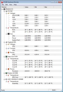 Monitor computer temperatures, voltages, and fan speeds with HWMonitor ...