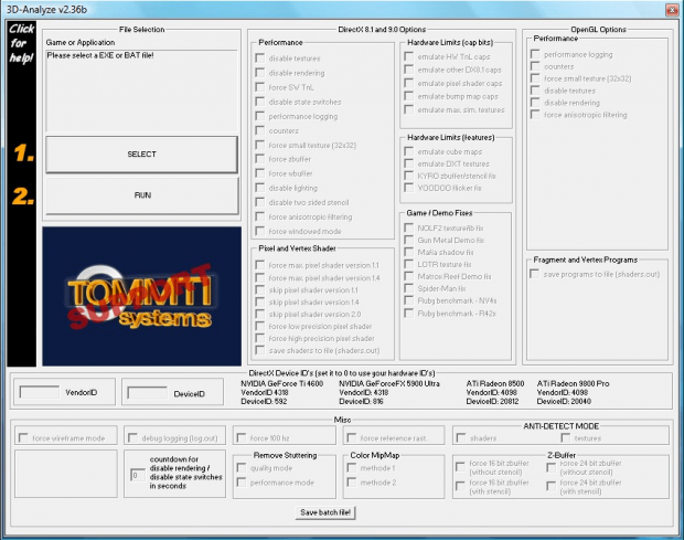 Enhance graphics performance with 3D-Analyzer, a graphics card ...