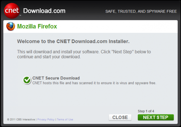 WARNING: CNET Download.com downloads now come bundled with opt-out ...