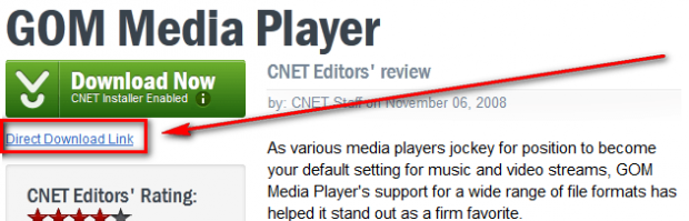 Tip: Avoid CNET Download.com’s ad-supported installer by using the ...