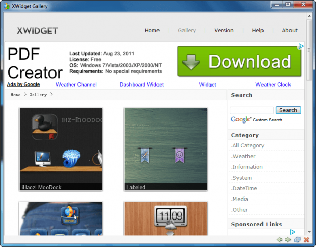 Get brilliantly designed, light on resources desktop widgets with ...