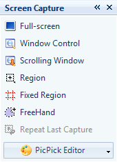 PicPick is an excellent easy-to-use, multi-function screenshot tool ...