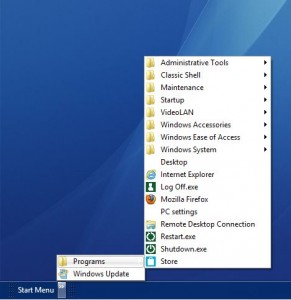 How to add a (simple) start menu to Windows 8 without third-party ...