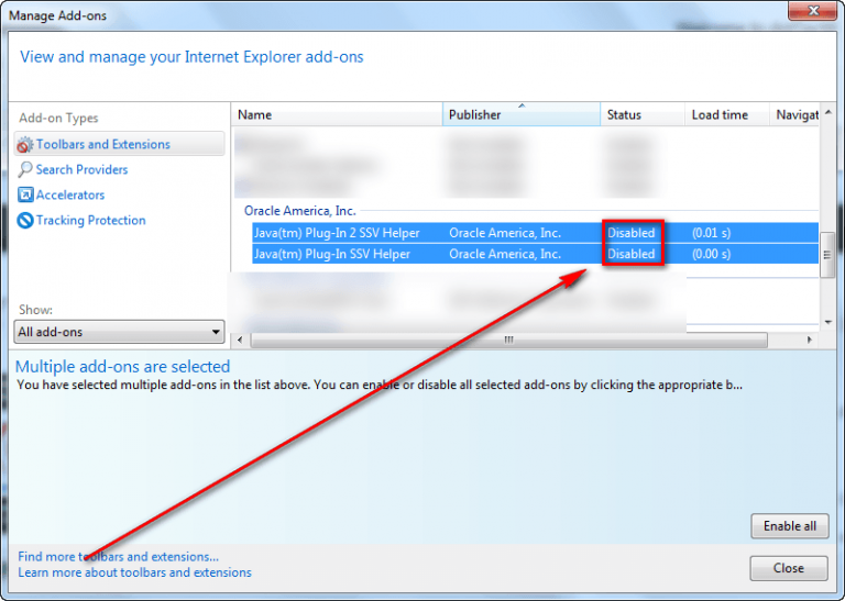 How to disable Java for Firefox, Chrome, Internet Explorer, or Opera ...