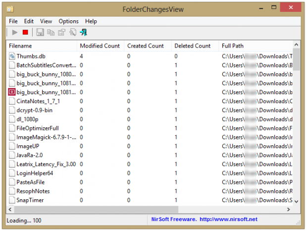 Windows Detect And Monitor File And Folder Modification Creation And Deletion With