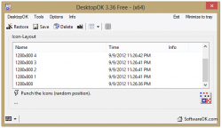 Save and restore desktop icon layouts with DesktopOK [Windows] | dotTech