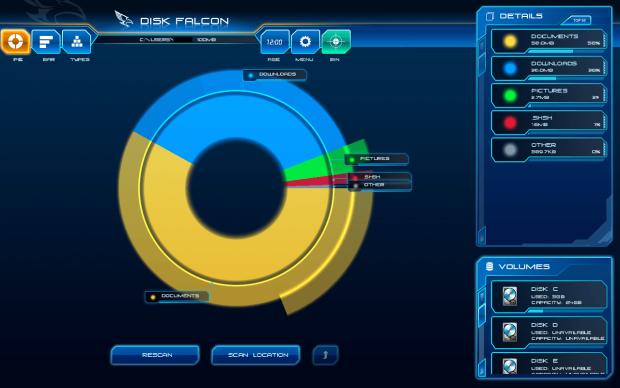 [Windows 8] Get a beautifully-animated, wonderfully-futuristic disk ...