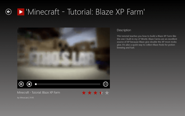 [Windows 8] Watch and listen to YouTube videos with Youtube Player ...