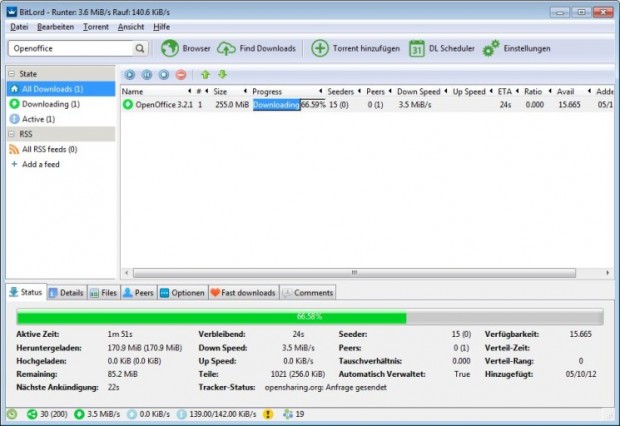 [Windows] BitLord is a good peer-to-peer, file sharing program — an ...