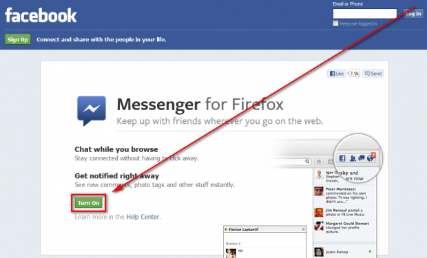 How to enable (or disable) Facebook Messenger in Firefox 17 and higher ...