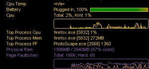[Windows] Fashionably display real-time system information on your ...