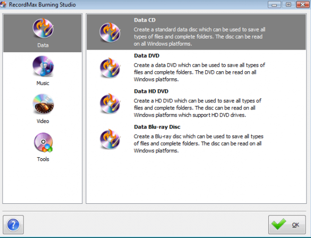 [Windows] RecordMax Burning Studio is a fully featured CD/DVD burning program | dotTech