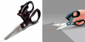 Cut straight lines with these Laser Guided Scissors [Amazing Photo of ...