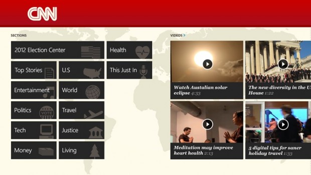 [Windows 8] Official CNN app helps you read all the breaking news | dotTech