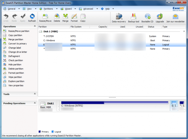 [Windows] Manage your partitions with EaseUS Partition Master, a ...