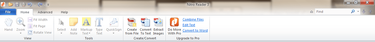 Nitro screenshot | dotTech