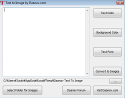 [Windows] Convert your writing into pictures with Text to Image | dotTech