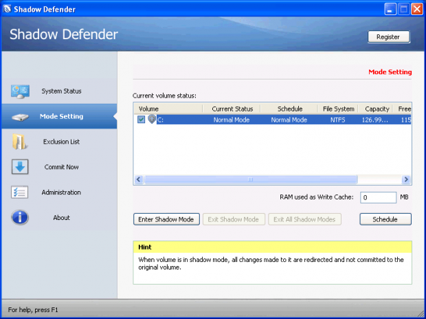 [Windows] Shadow Defender removes all changes made to your computer ...
