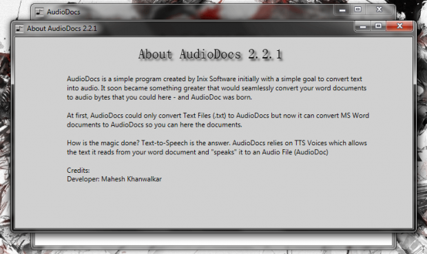 [Windows] Convert Word (DOC, DOCX) documents into audio files instantly ...