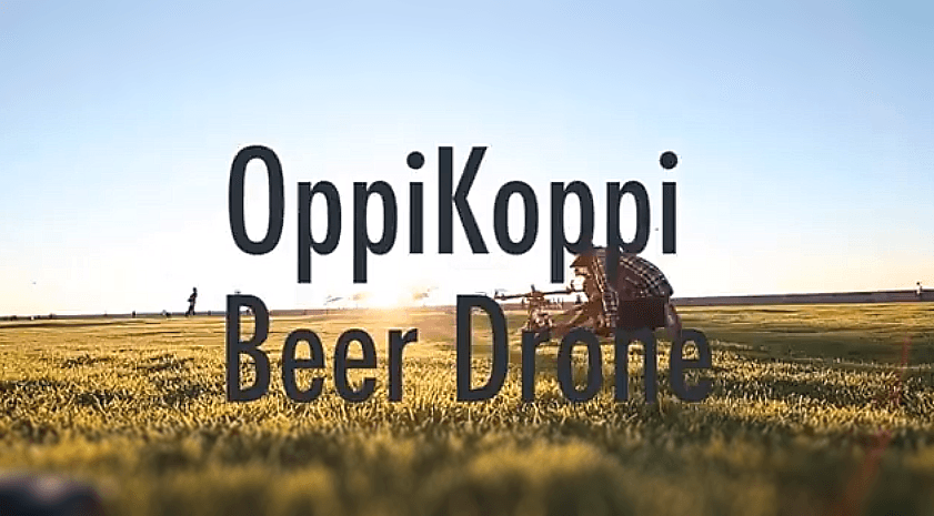OppiKoppi Beer Drone | dotTech