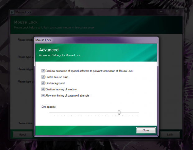 [Windows] Securely lock your computer and mouse cursor with Mouse Lock ...