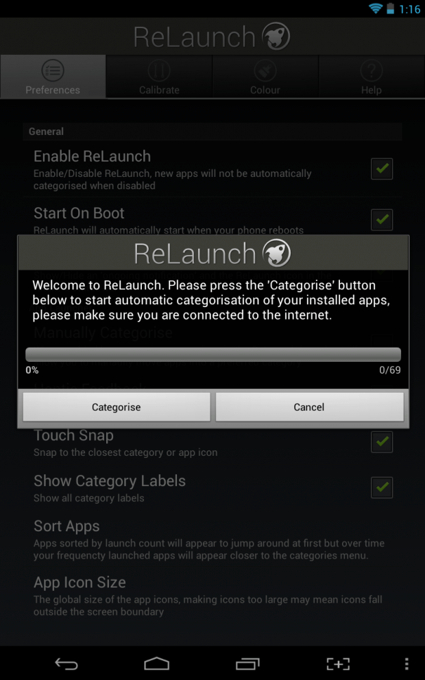 [Android] ReLaunch is a quick-launch toolbar for installed apps | dotTech