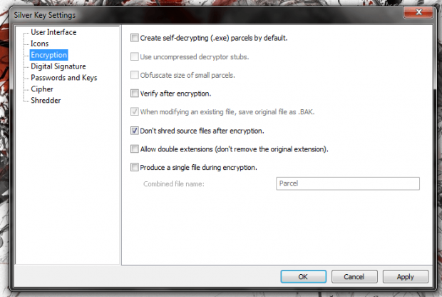 [Windows] Silver Key is a simple file encryption tool that allows you to create self-extracting ...