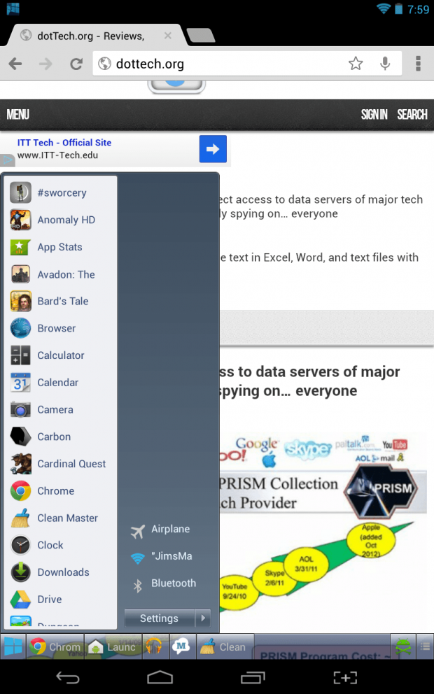 [Android] Get a Windows-style taskbar and Start Menu with ‘Taskbar ...