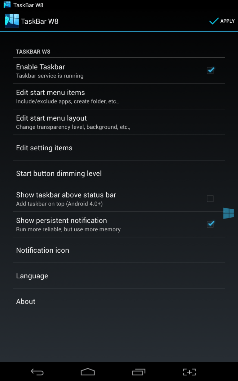 [Android] Get a Windows-style taskbar and Start Menu with ‘Taskbar ...