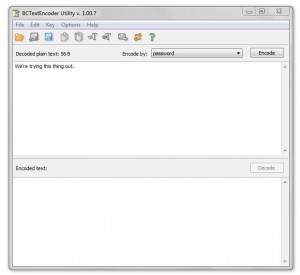 [Windows] BCTextEncoder is a portable cryptography tool that encodes ...
