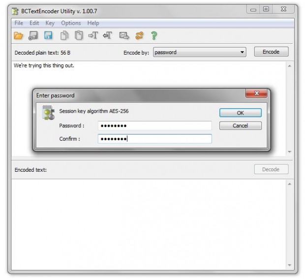 [Windows] BCTextEncoder is a portable cryptography tool that encodes ...