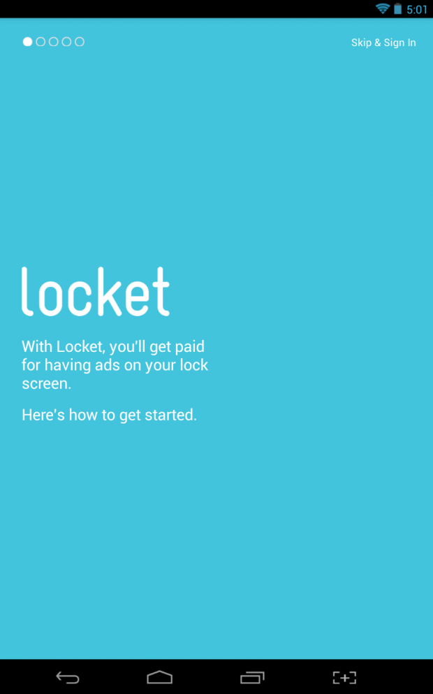[Android] Locket allows you to earn money by viewing ads on your ...