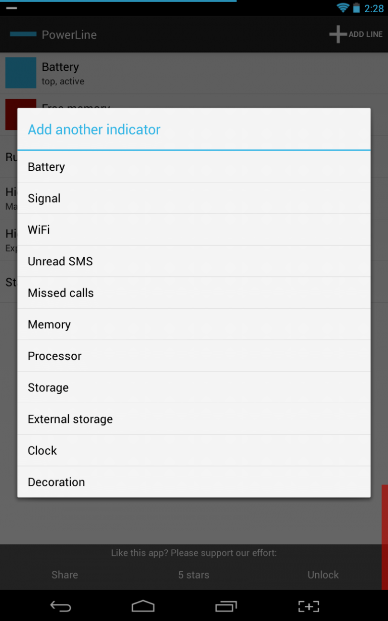 [Android] PowerLine provides stylish and minimal indicators for battery ...