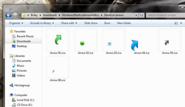 [Windows] Replace or remove the arrow icon on shortcuts with Windows ...