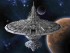 Epic model of Battlestar Galactica Cylon baseship made from LEGO [Image ...