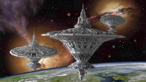Epic model of Battlestar Galactica Cylon baseship made from LEGO [Image ...