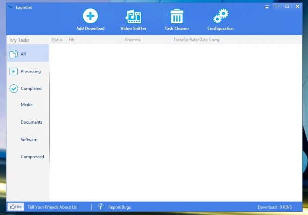 [Windows] EagleGet is a free, portable download manager and online ...