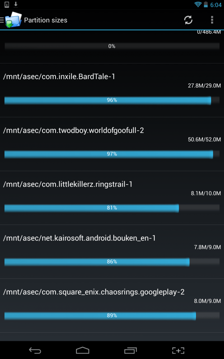[Android] Move large amounts of app and game data from internal storage to microSD with Folder ...