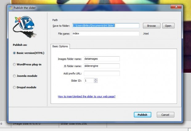 [Windows] Create a JQuery image slider easily without JavaScript knowledge with Hi Slider | dotTech