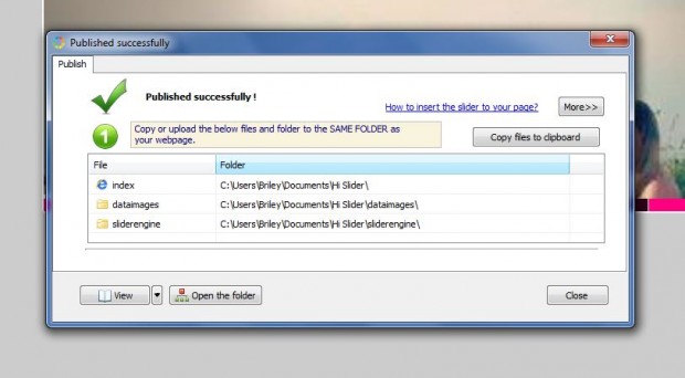 [Windows] Create a JQuery image slider easily without JavaScript knowledge with Hi Slider | dotTech