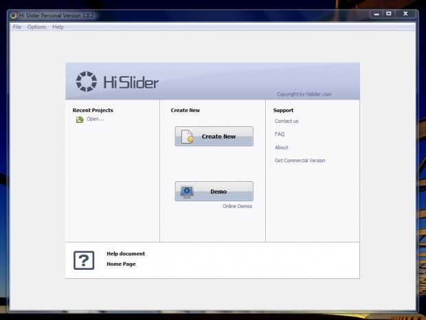 Windows Create A Jquery Image Slider Easily Without Javascript Knowledge With Hi Slider Dottech