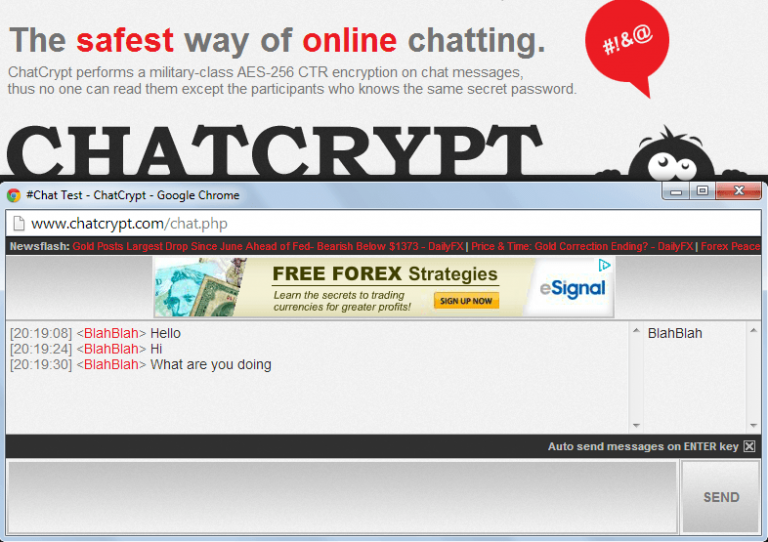 [Web] ChatCrypt encrypts your online chat with military-grade ...