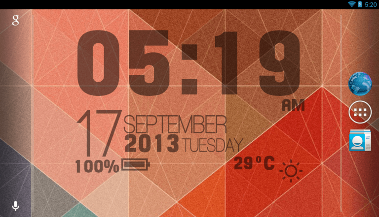 [Android] Turn your wallpaper into a clock with Sense Clock Live ...