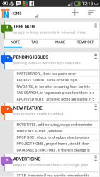 [Android] Use Tree Note Hierarchy Notepad to organize your lists and ...